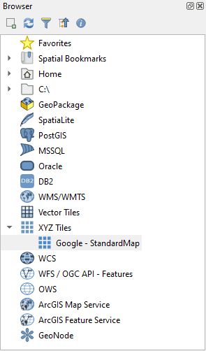 How to Add Google Map / Imagery / Hybrid Layer to a QGIS Map · Geo How-tos