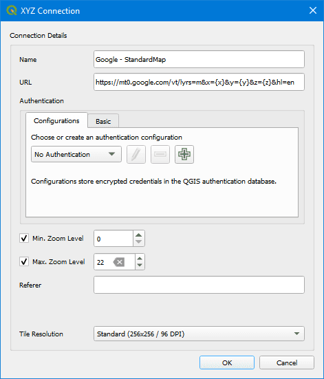 How to Add Google Map / Imagery / Hybrid Layer to a QGIS Map · Geo How-tos