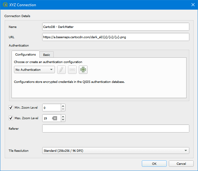 How To Add Xyz Tile Layers To A Qgis Map · Geo How Tos 4360